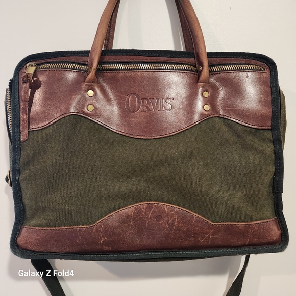 Orvis | Bags | Vintage Orvis Battenkill Overnight Travel Briefcase ...
